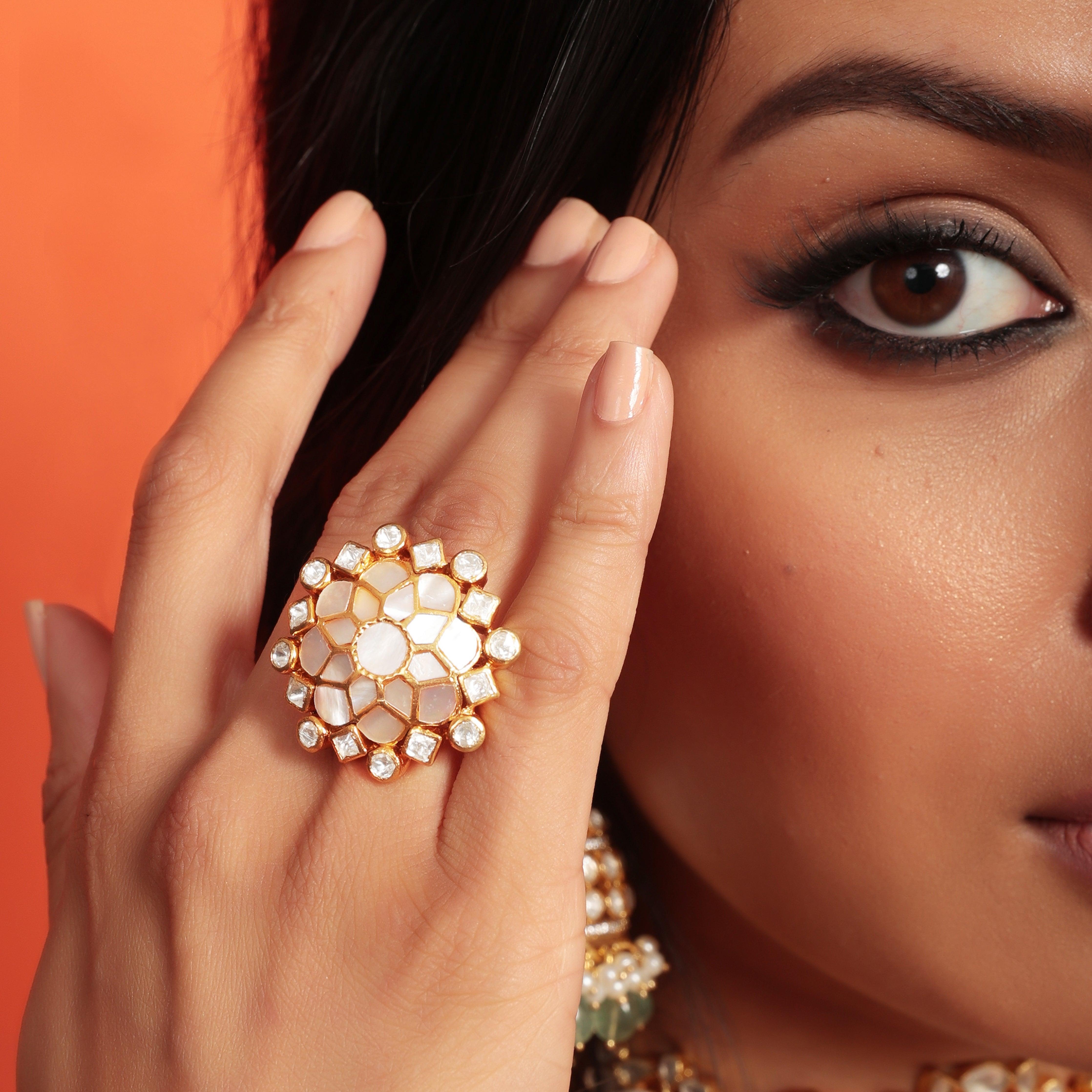 Amina Ring – Red Dot Jewels