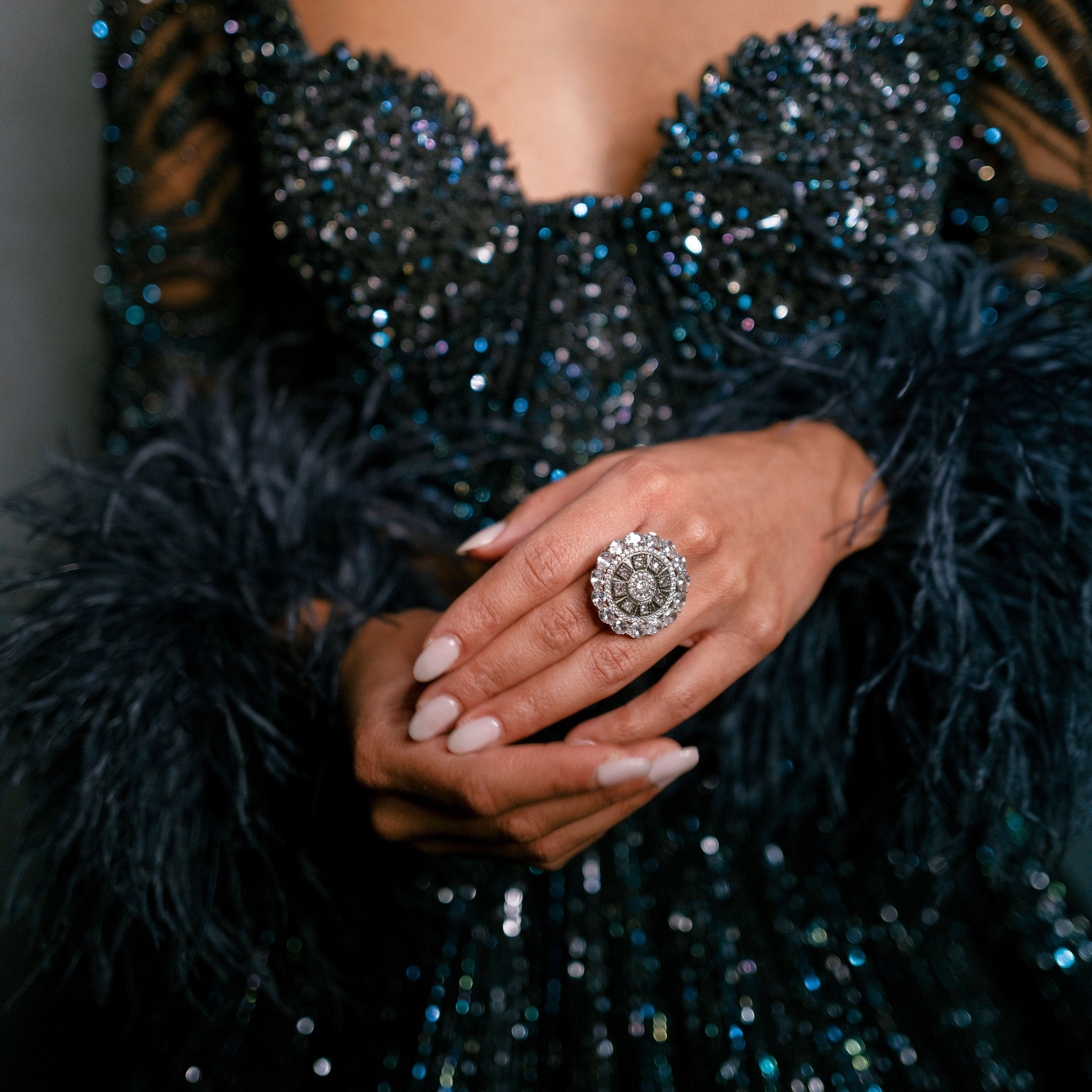 Zircon Stone Cocktail Ring for Women | Red Dot Jewels