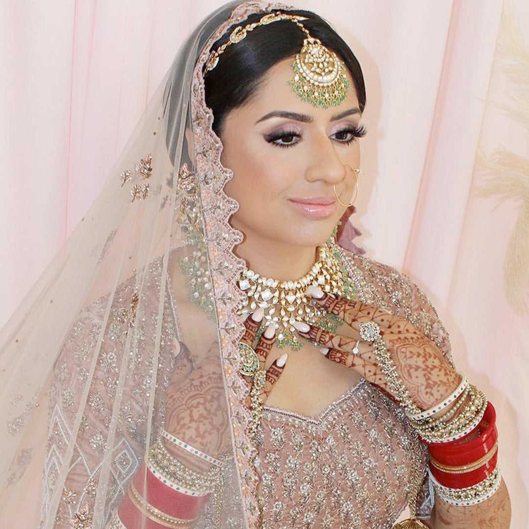 Traditional Indian Headpiece Traditional Indian Maang Tikka Headpiece ...
